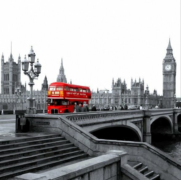 Мебельная ткань, для декоративных подушек, для тканевых картин. Купон "London 1", размер 70 см*70 см. Микровелюр