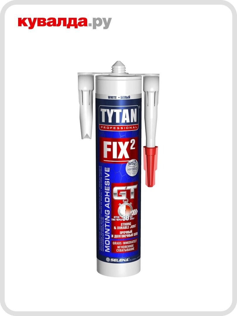 Клей монтажный Tytan Fix2 GT (290мл)