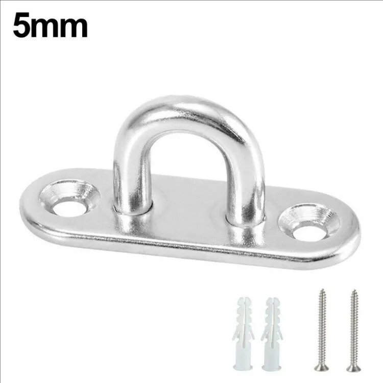 Крюк крепежный M5 x, головка: Круглая, 5 шт. 38 г