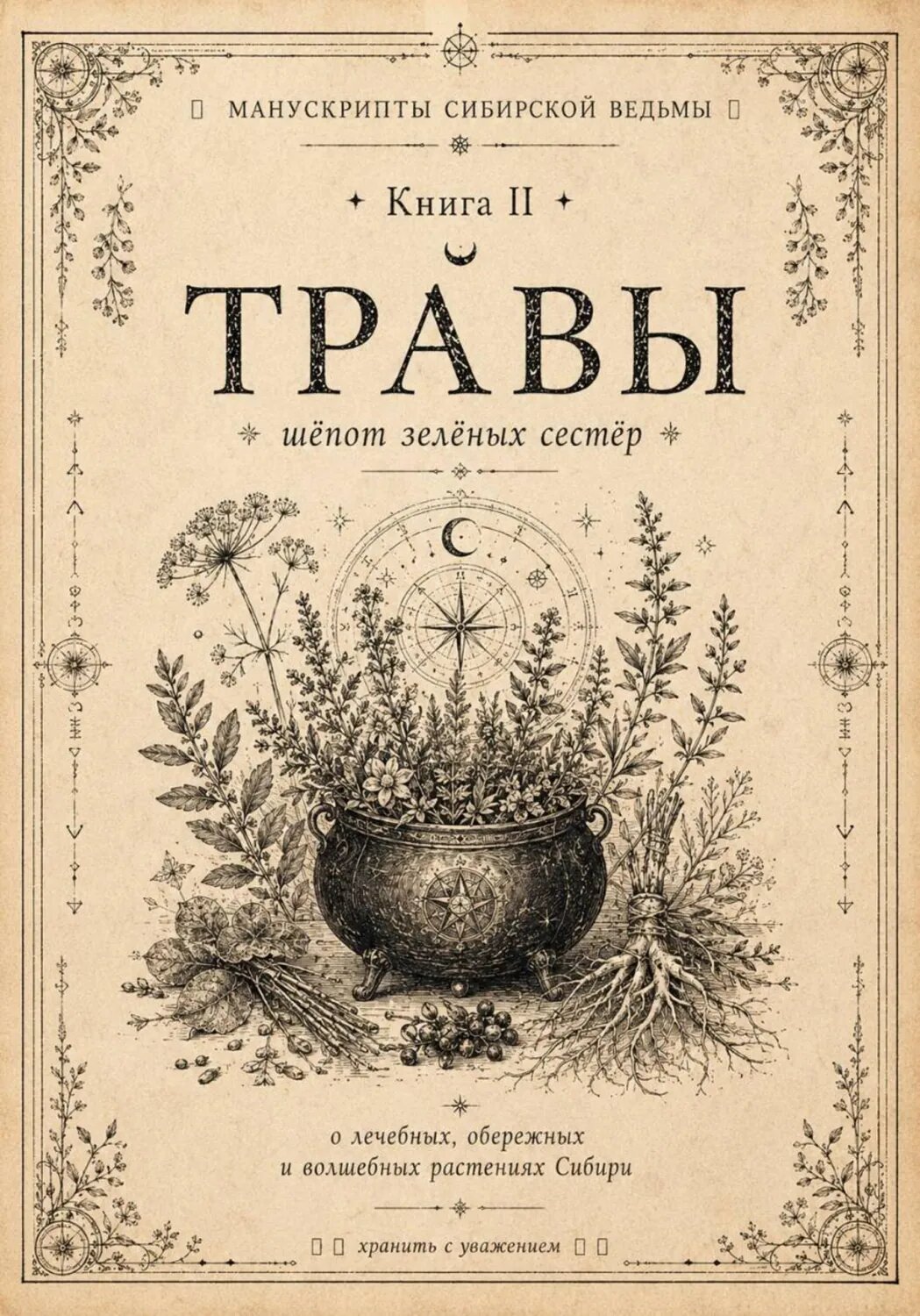 Манускрипты сибирской ведьмы. Книга II. Травы. Шёпот зелёных сестёр [Цифровая книга]