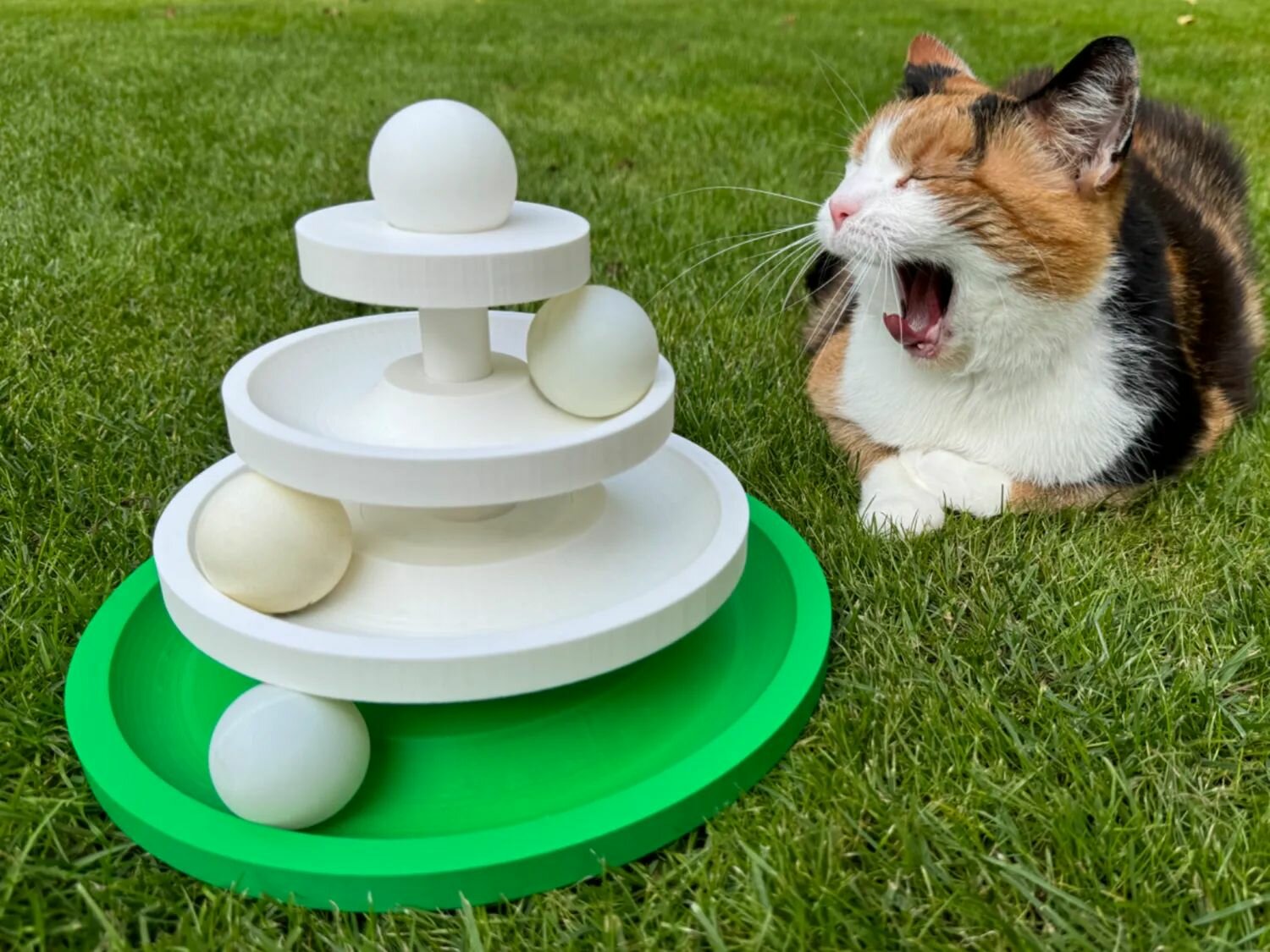 Мячик для кошки, 3D-печать, 3DOPRU арт. CAT-601178