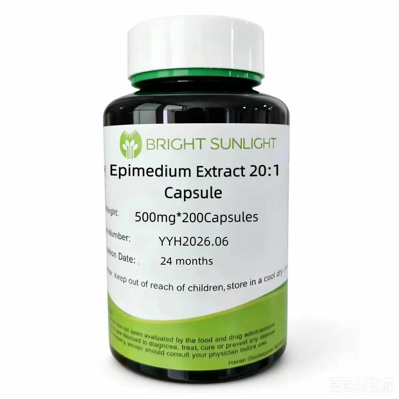 Экстракт Эпимедиум 20: 1 капсула 500 мг*200 капсул ( Epimedium )