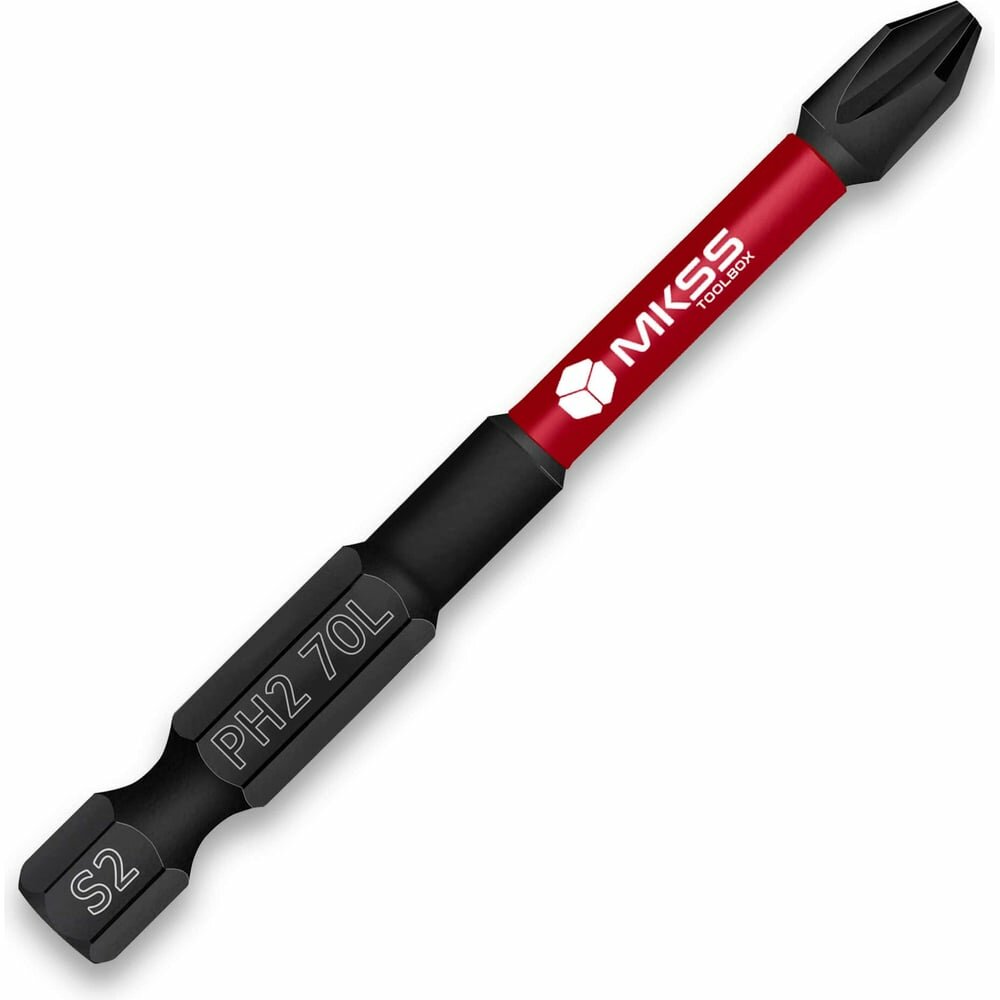 Бита торсионная магнитная MKSS Toolbox РН2, 70мм (10 шт) MK3042