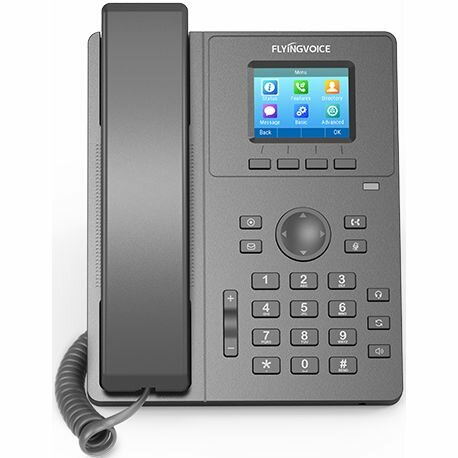 IP-телефон FlyingVoice P11P серый для офисной телефонии