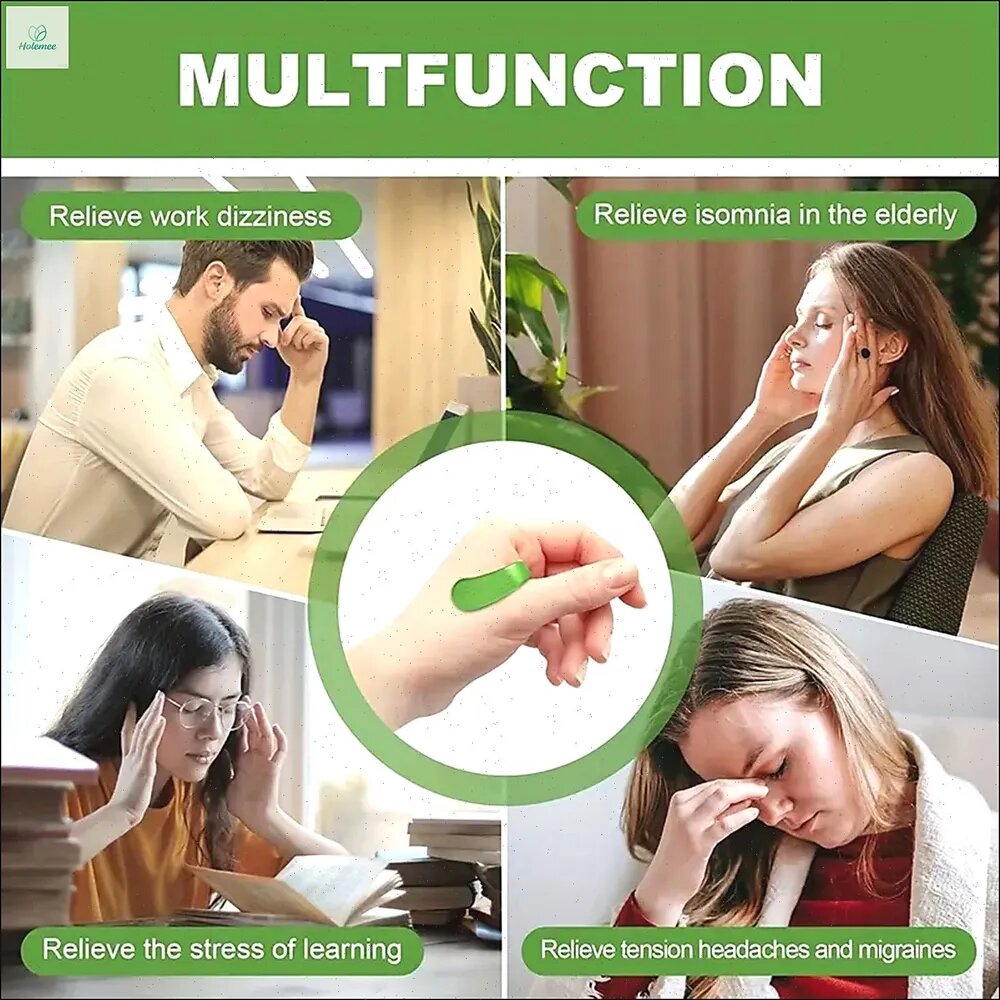 2 шт. Массажный клипс от мигрени