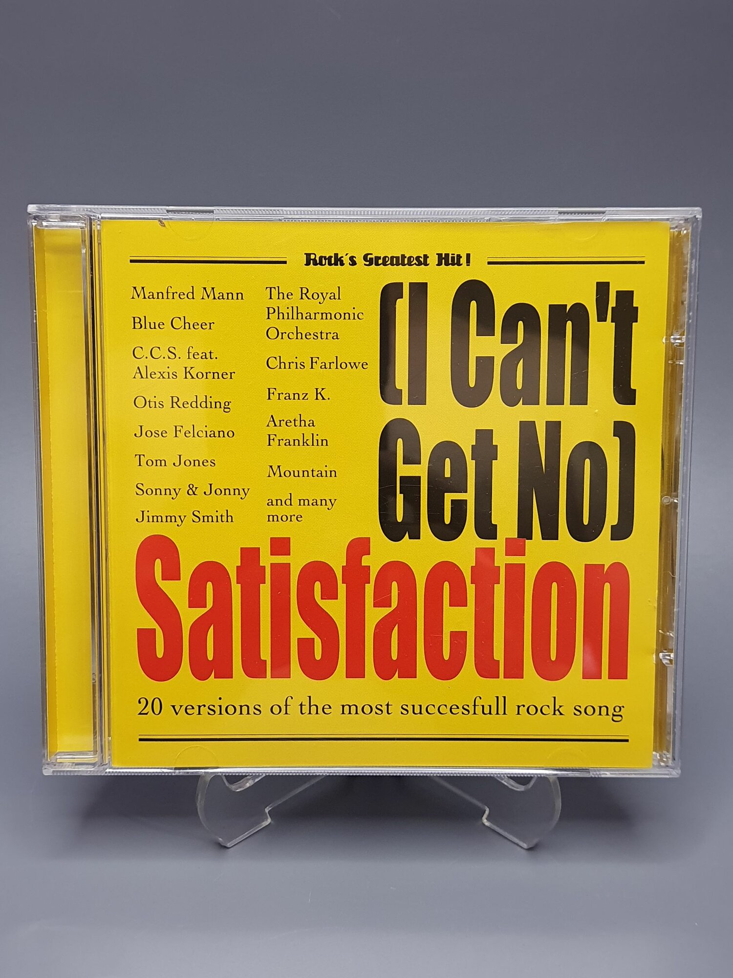 20 Versions of I Can't Get No Satisfaction, (20 различных кавер-версий одноименной песни ), CD диск, 2000 г.