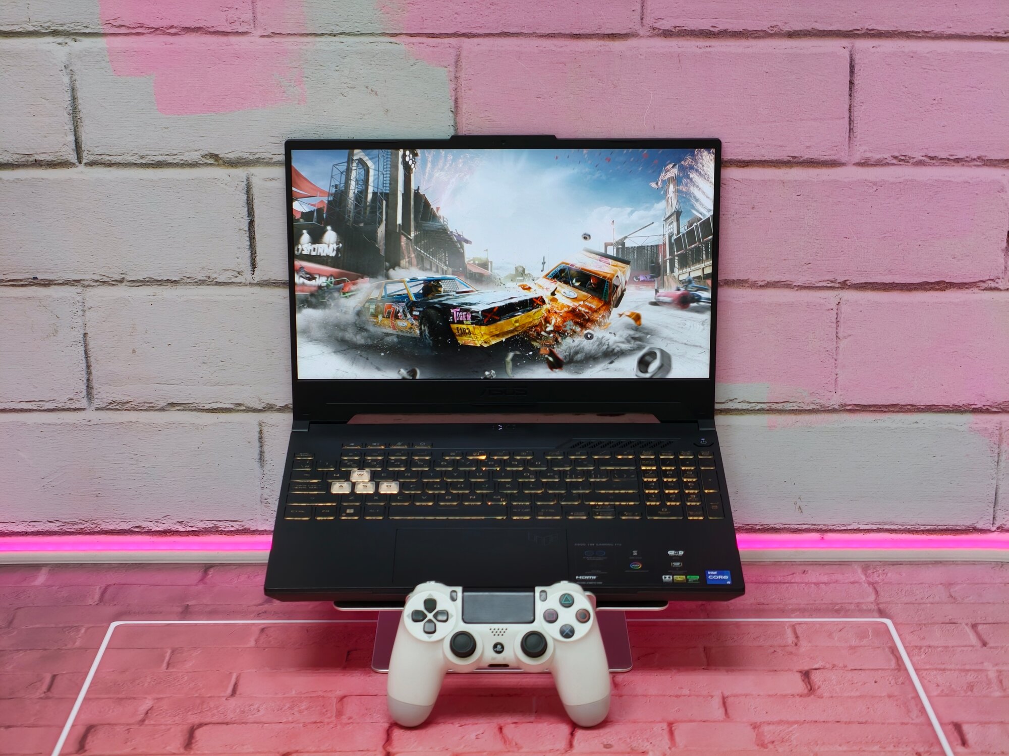 15.6" Ноутбук ASUS TUF F15 FX507ZC4-BS51-CB, IPS 144 ГЦ, Core i5 12500H, 16 ГБ, SSD 512 ГБ, RTX 3050, Win11Home, серый