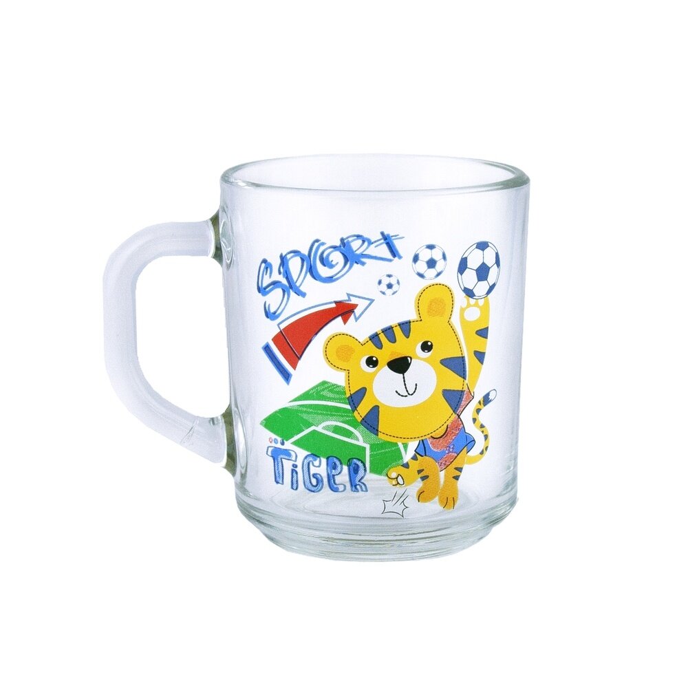 Кружка ОСЗ Green tea, "Спортивные тигрята", Футболист, 200 мл (299681)