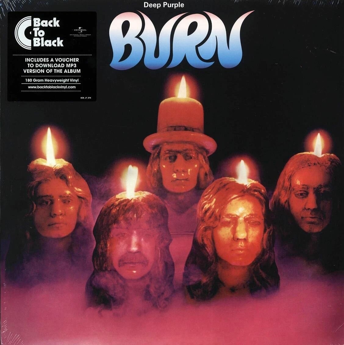 Deep Purple. Burn (EU, Universal Music Catalogue, 0600753635841, 2016, новая импортная виниловая пластинка в заводской упаковке) LP