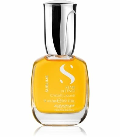 Масло для волос Alfaparf Semi di Lino Sublime Cristalli, 15 мл
