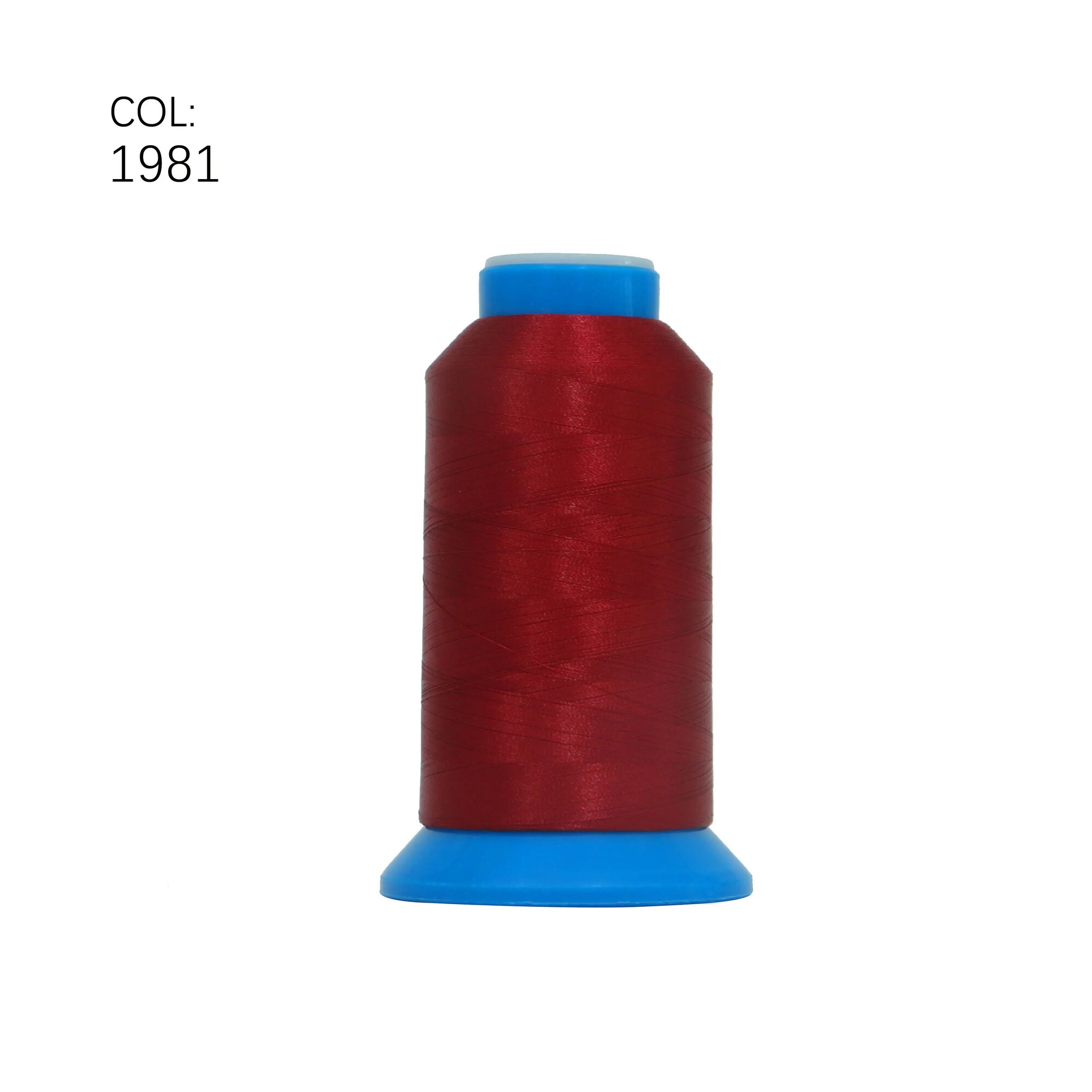 Нить для вышивания Amo, синий, Col.489, 4000м