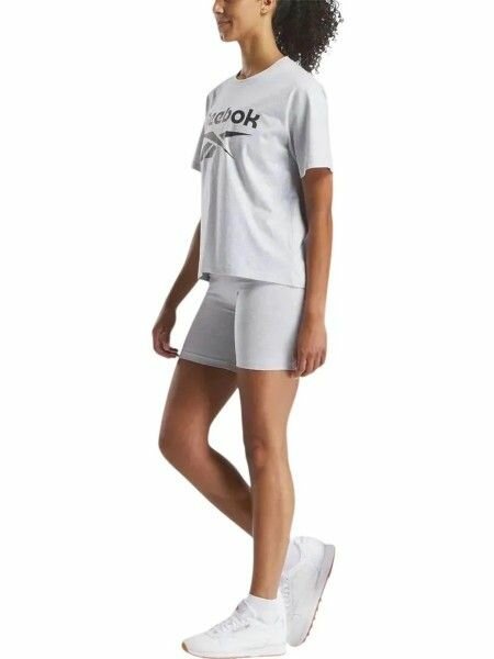 Футболка спортивная Reebok, размер XS, серый — фото 1