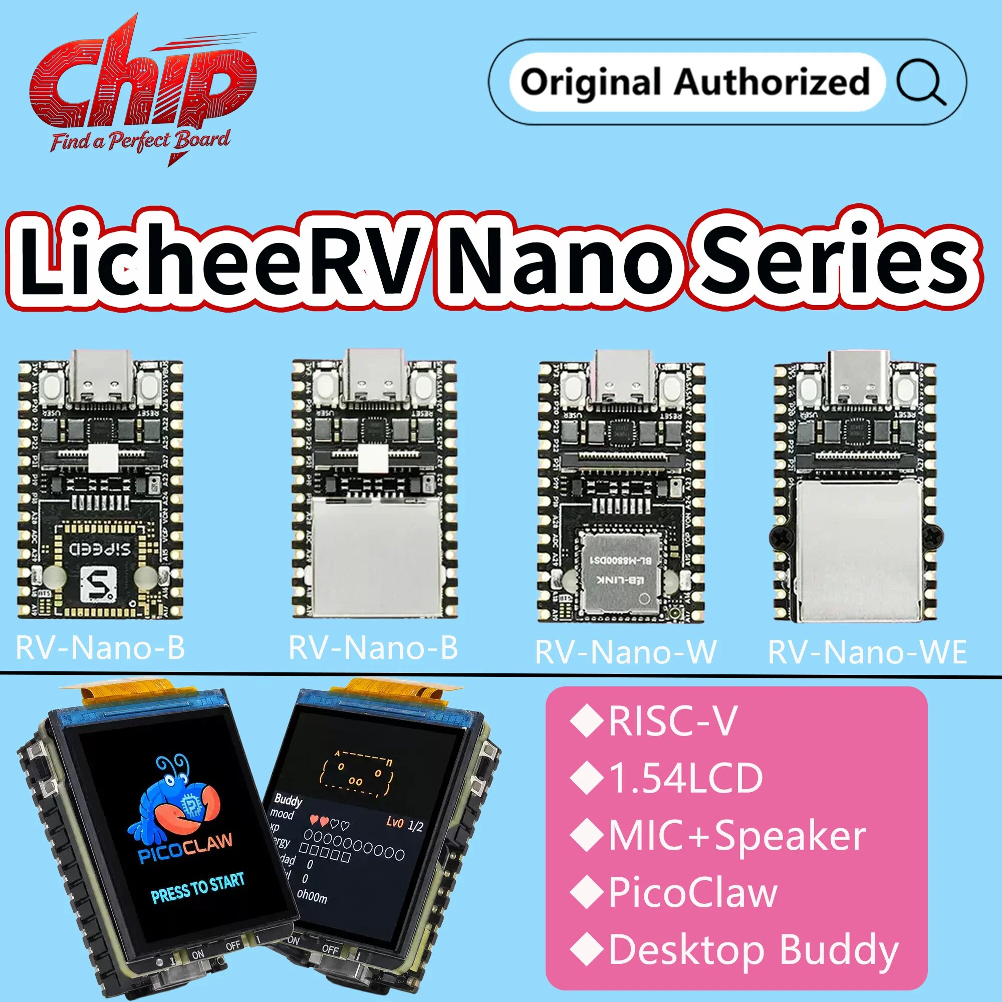 Sipeed LicheeRV Nano SG2002 Linux плата — фото 1