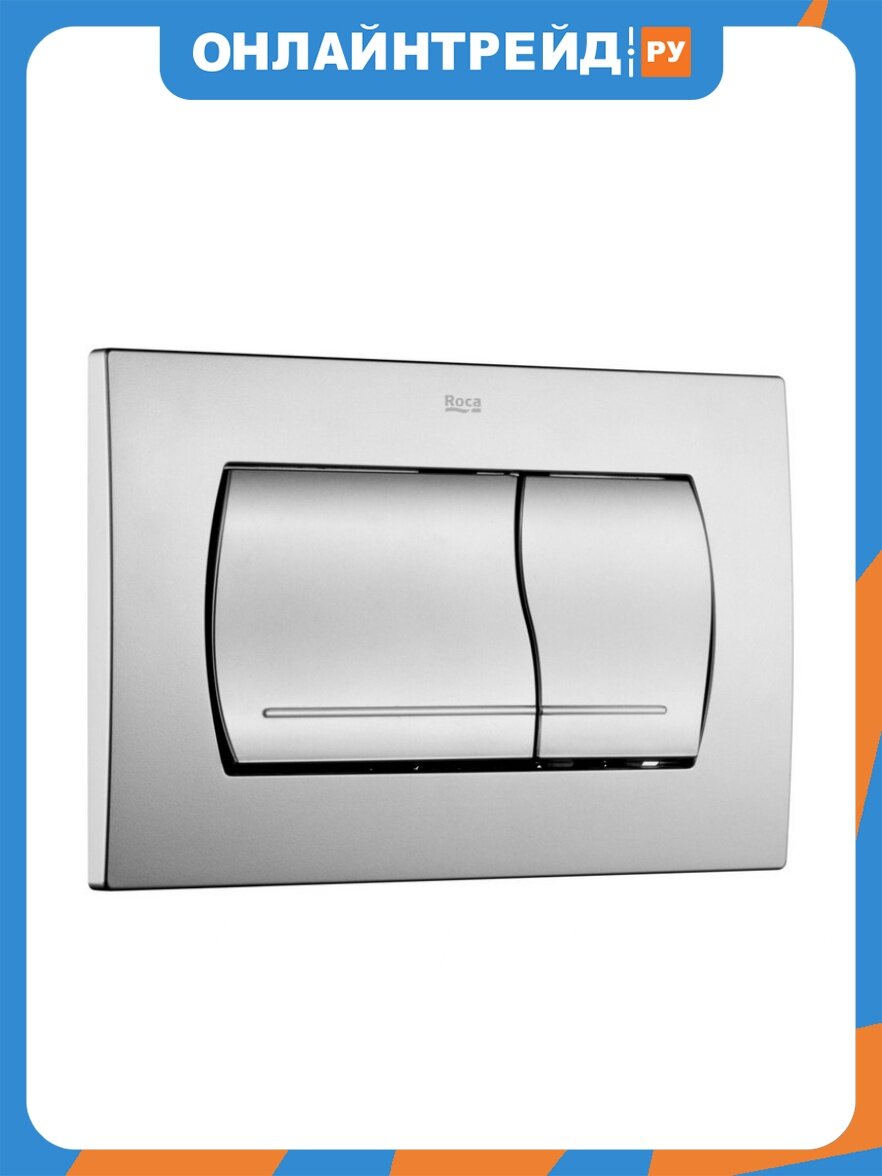 Смывная клавиша Roca In-Wall PL 52 8901150B1, хром глянец, для инсталляции
