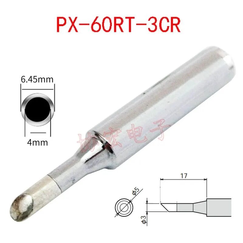 Жало PX-60RT-3CR для GOOT PX-501(AS)/601(AS), RX-701(AS) паяльнико.