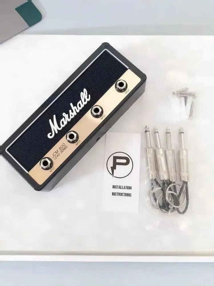 Ключница настенная Marshall JCM 800 Lead Series с 4 крючками, 1 шт