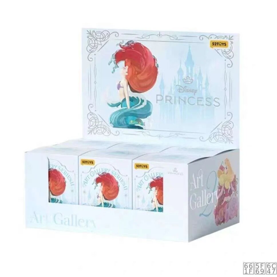 52TOYS Disney Princess Art Series 2 - Слепая коробка, Фигурка, Пластик, 6 шт.