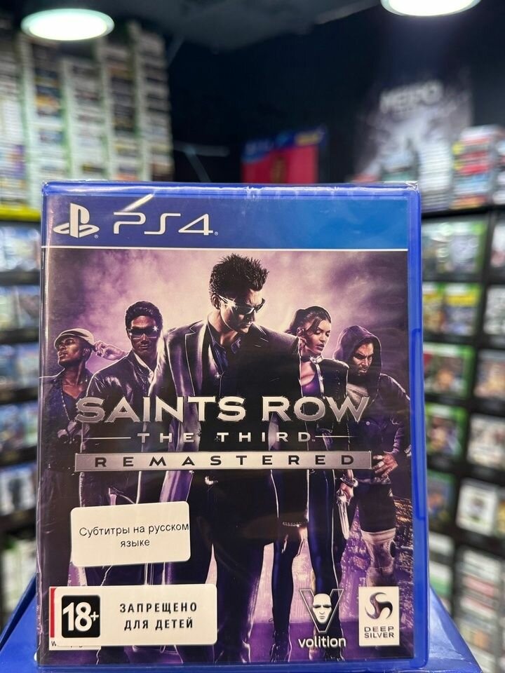 Игра Saints Row: The Third Remastered PS4 (Box)