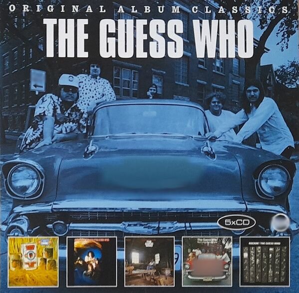 The Guess-Who - Original Album Classics, (5CD, Евросоюз, Импортное, Переиздание, Ремастеринг, Сборник) Компакт Диск