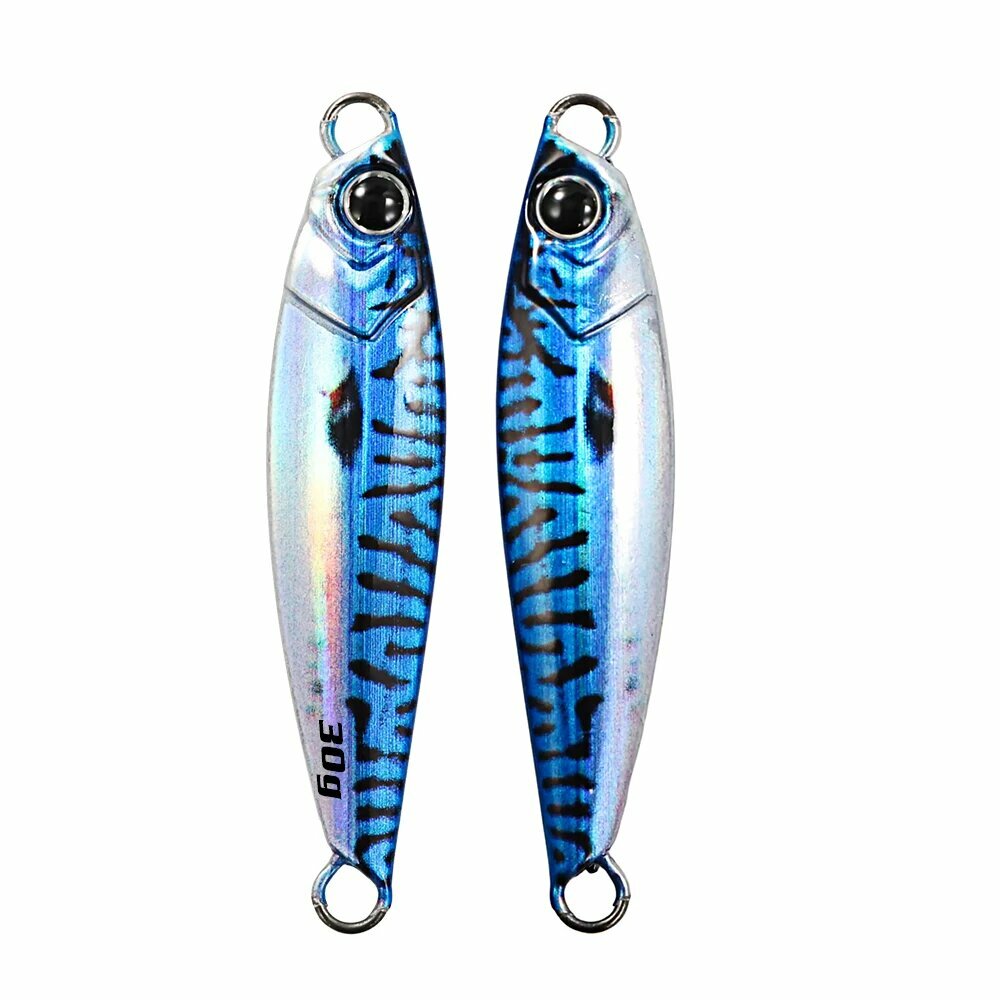 Микроджиг JIGGING PRO 3D Black Stripes, 30 г