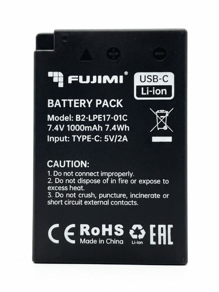Fujimi FBTLP-E17 Аккумулятор для CANON RP/R8/R50