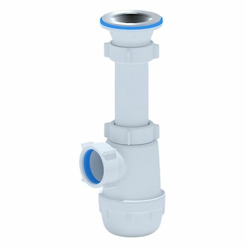 RU-АП A0100 Сифон Ани Грот (под мойку) 1.1/2"* 40 с выпуском