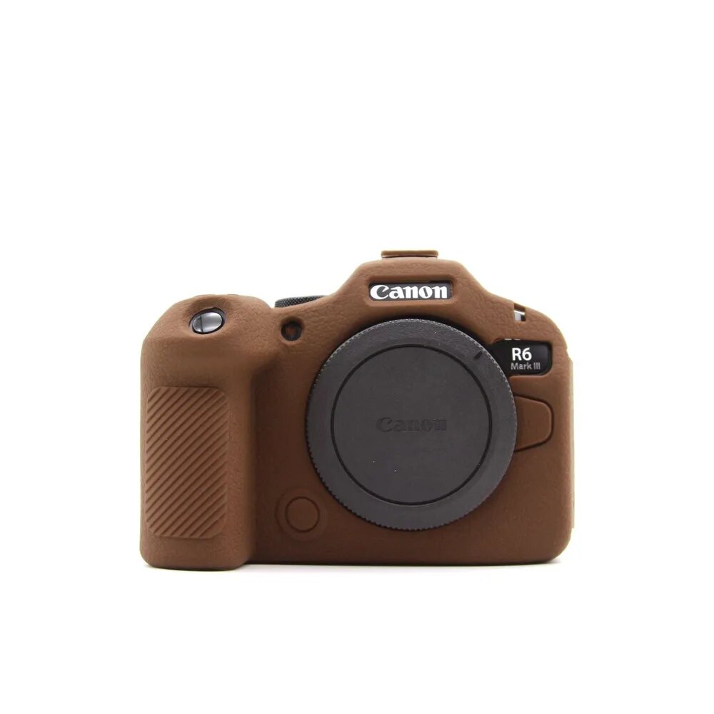 Защитный силиконовый чехол для фотоаппарата CanonCanon EOS R6III / R6 Mark III ультра-тонкая полимерная из мягкого качественного силикона