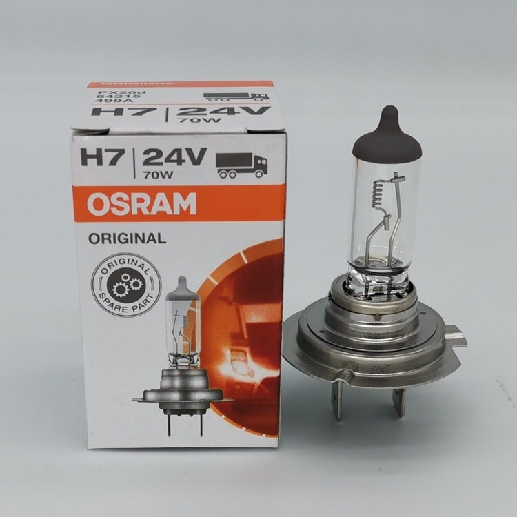 OSRAM H7 24V 70W Оригинальная автомобильная фара лампа для легковых и грузовых автомобилей - Высокая интенсивность света