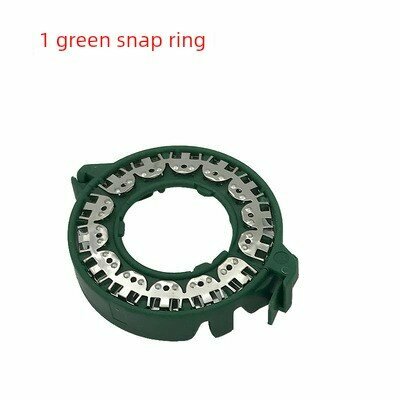 Зеленый кольцевой держатель для автомобильных галогенных ламп, совместимый с моделями Хэма 3/5 - 1 шт