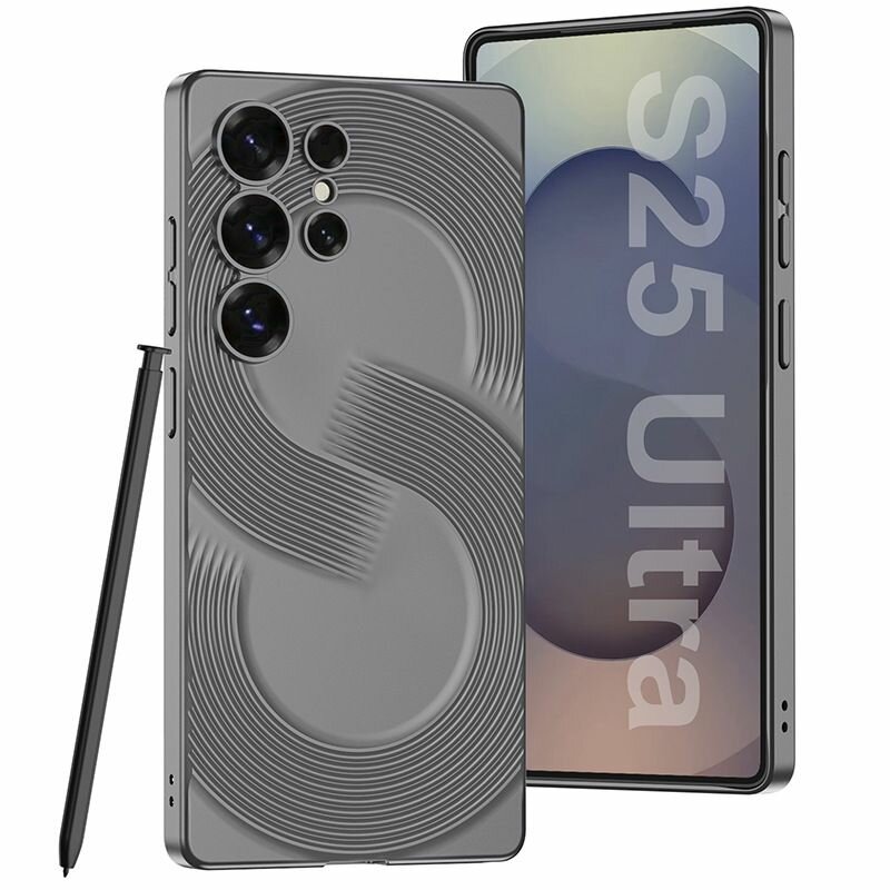 Чехол для Samsung Galaxy S25 Ultra / Самсунг Галакси S25 Ультра / Самсунг S25 Ультра, однотонный материал для ПК, ультратонкий дизайн, защита от падения, модная индивидуальность ударопрочный чехол поликарбонатный чехол