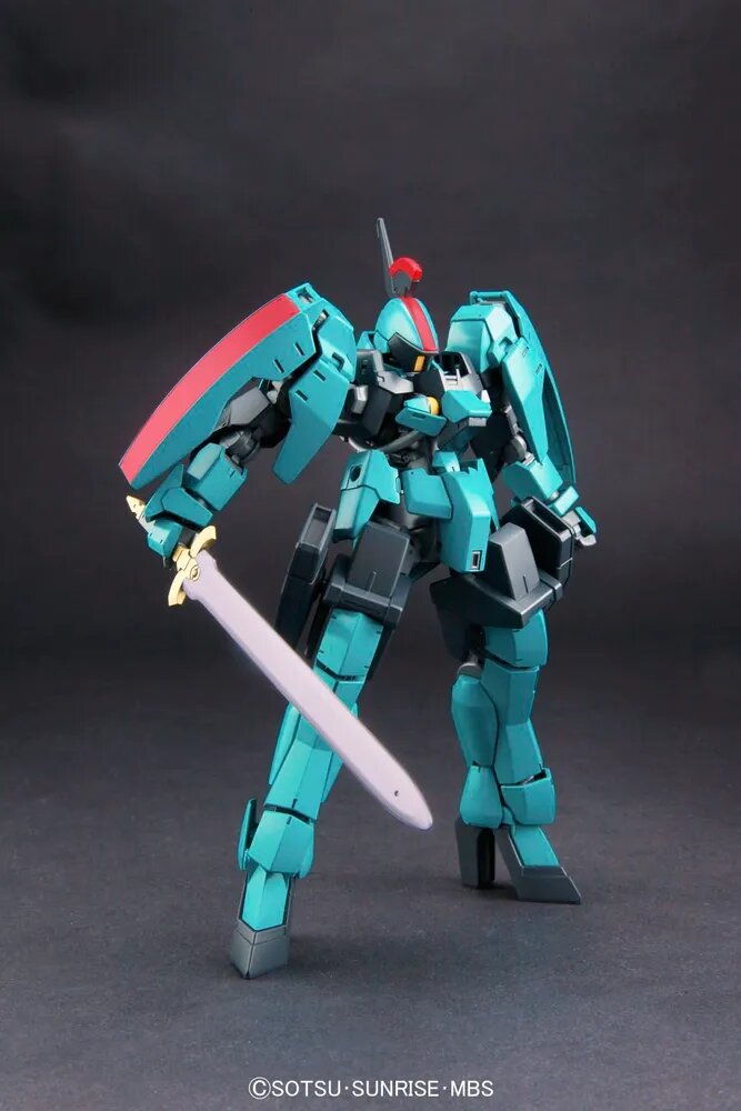 Bandai HG 1/144 Gundam Тип Gretz Knight (станок Kalta) Орфей с железной кровью 017