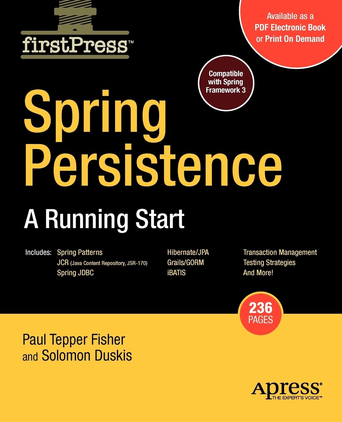 Spring Persistence -- A Running Start — фото 1