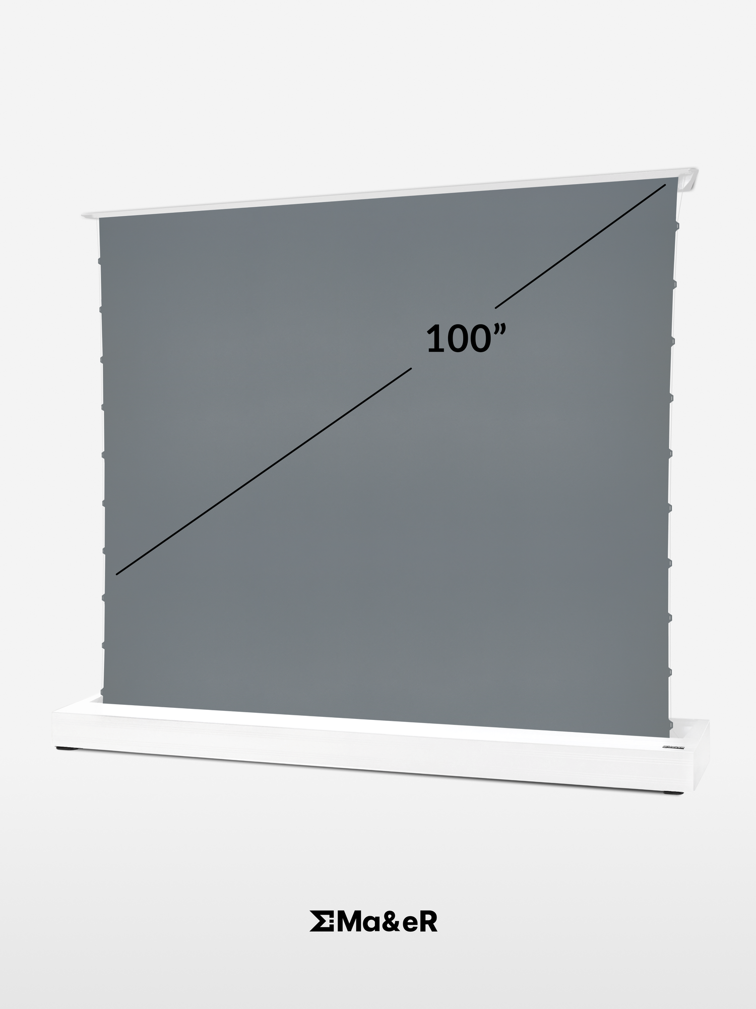 ALR Black Diamond 100" 16:9 Экран моторизированный напольный для проекторов