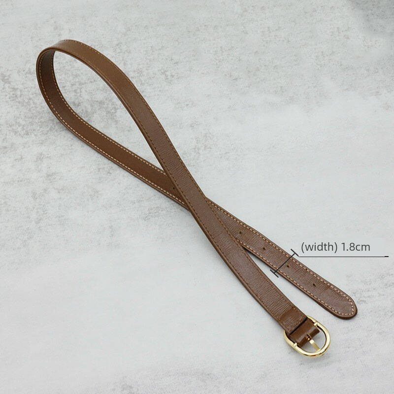 Замена ремешка-удлинителя для сумки-луны Gucci 1961, коричневый, 70 см, натуральная кожа, для больших сумок