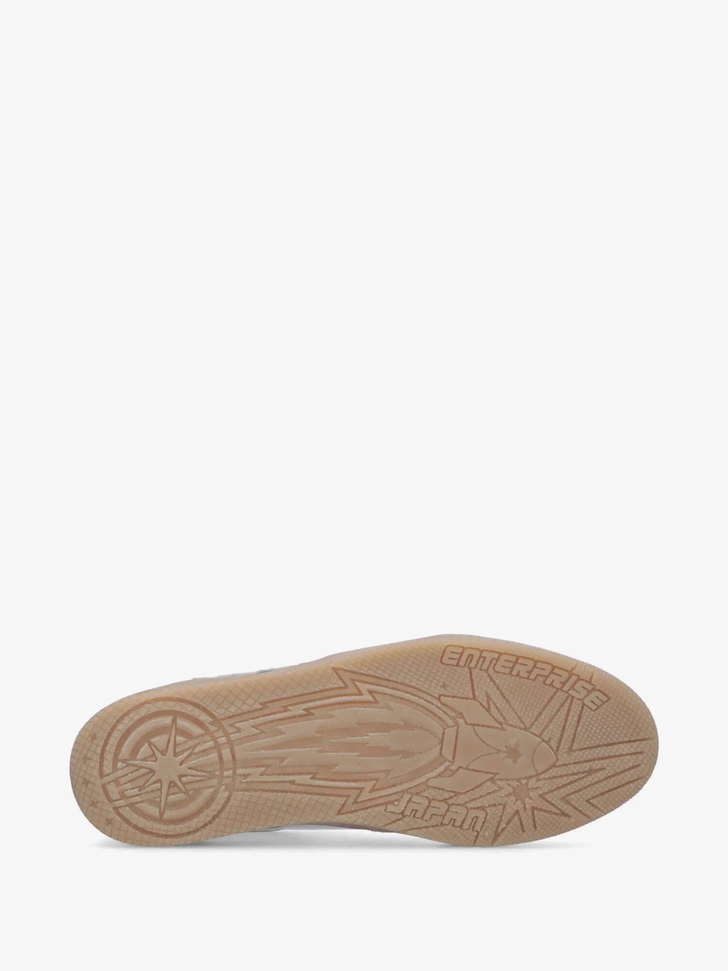 Кроссовки Enterprise Japan Appliqué sneakers, размер 41, бежевый/белый — фото 1