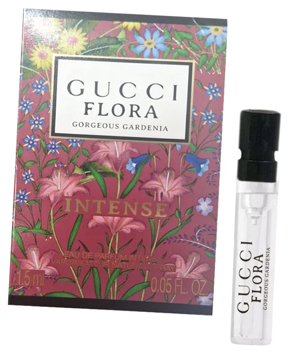 Парфюмерная вода Gucci Flora Gorgeous Gardenia Intense 1.5 мл сэмпл - Гуччи Флора Горгеус Гардения для женщин