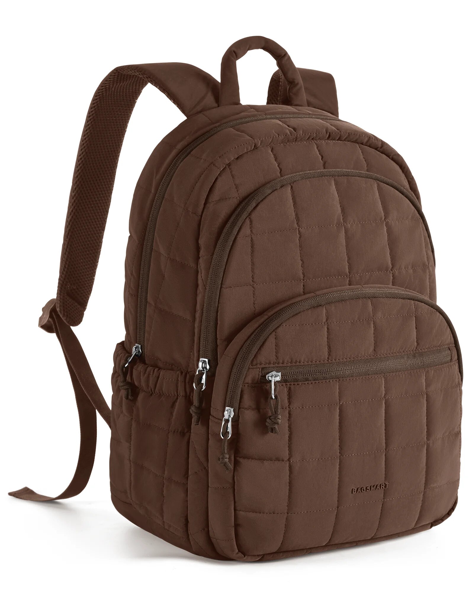BAGSMART Коричневый рюкзак женский 15.6"