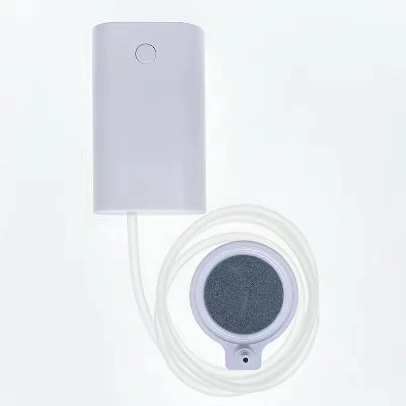 USB-заряжаемый насос для аэрации с 5 см нано-аэратором, 10-часовая батарея