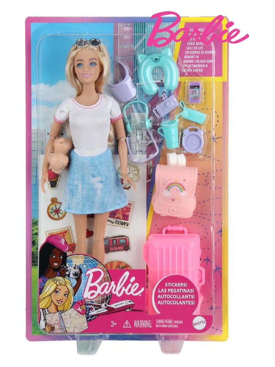 Кукла «Барби» с питомцем Barbie оригинал, 29 см