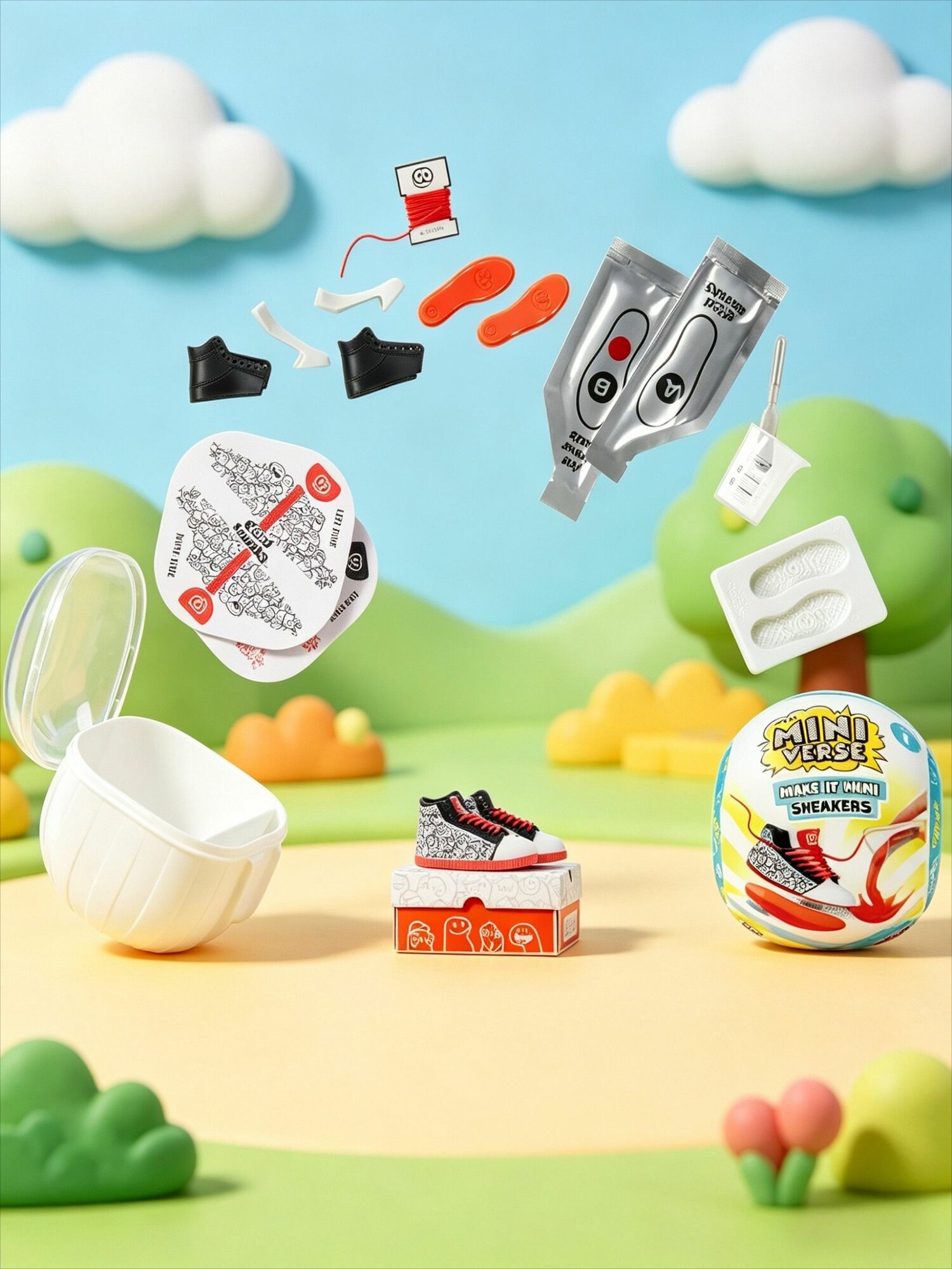 MINI VERSE SNEAKERS Рукодельные игрушки-сюрпризы для девочек
