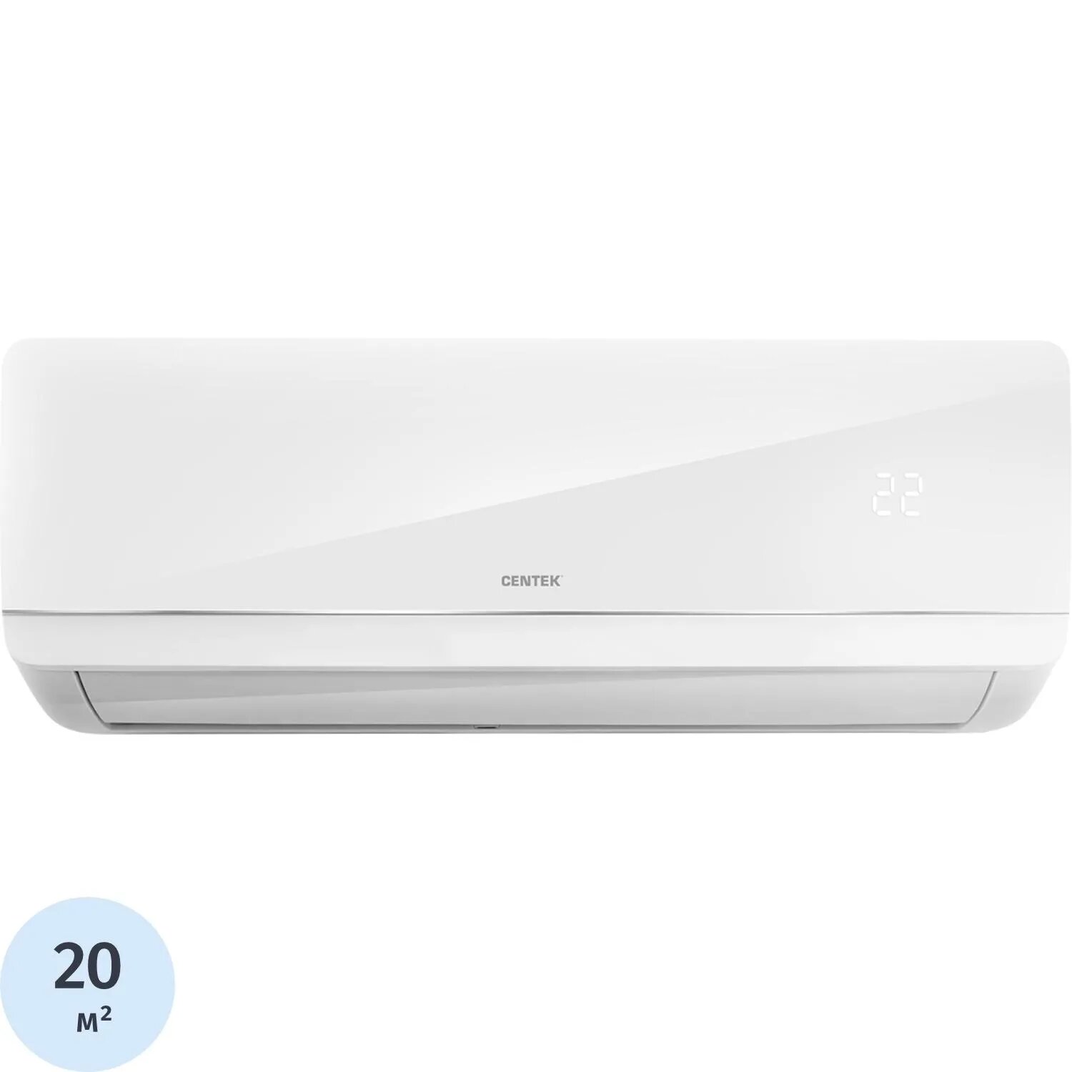 Сплит-система Centek CT-65A07+<2650/2700W> LED дисплей EER-3.21, компр. GMCC