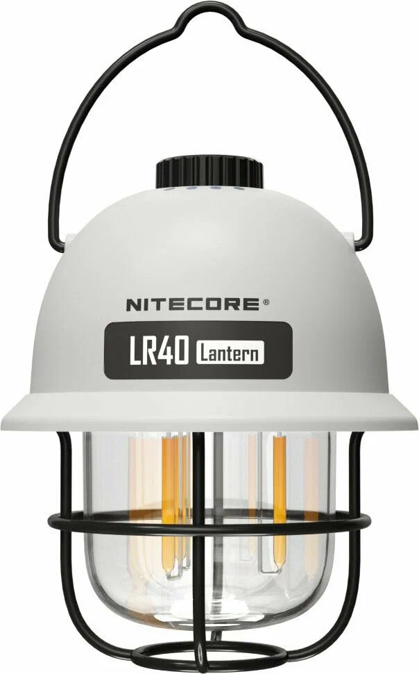 Кемпинговый фонарь Nitecore LR40-W, белый, аварийный маячок, 100 лм