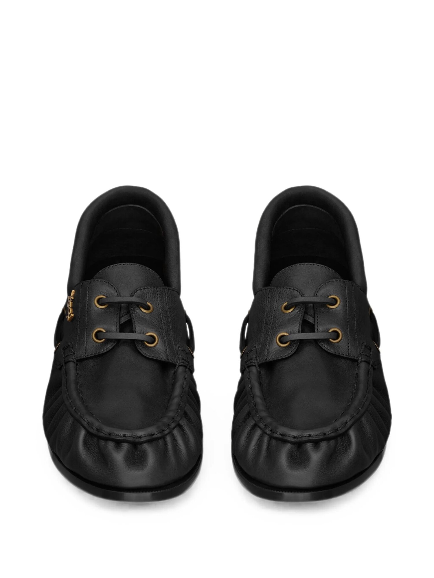 Лоферы Yves Saint Laurent Le Loafer Bateau, размер 45, black — фото 1