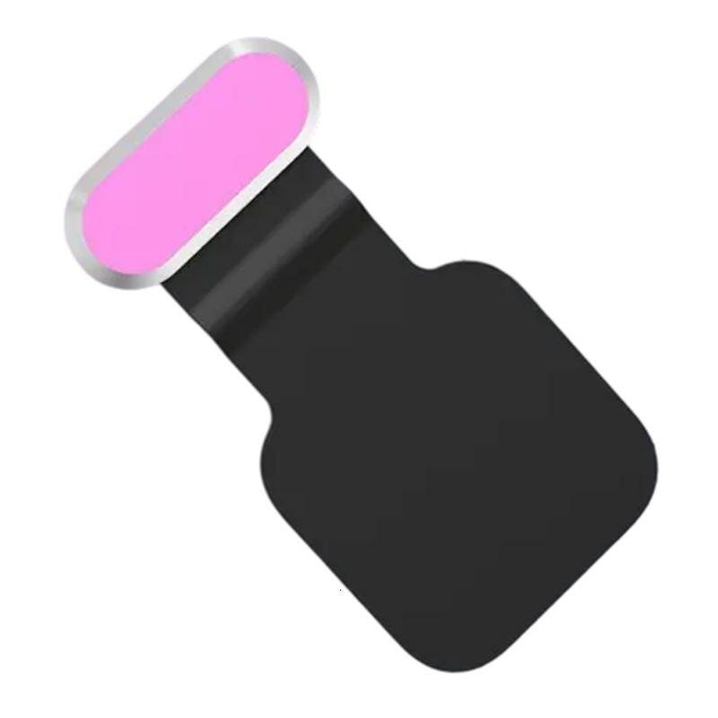 Защитные заглушки для порта USB-C из сплава, Розово-красный