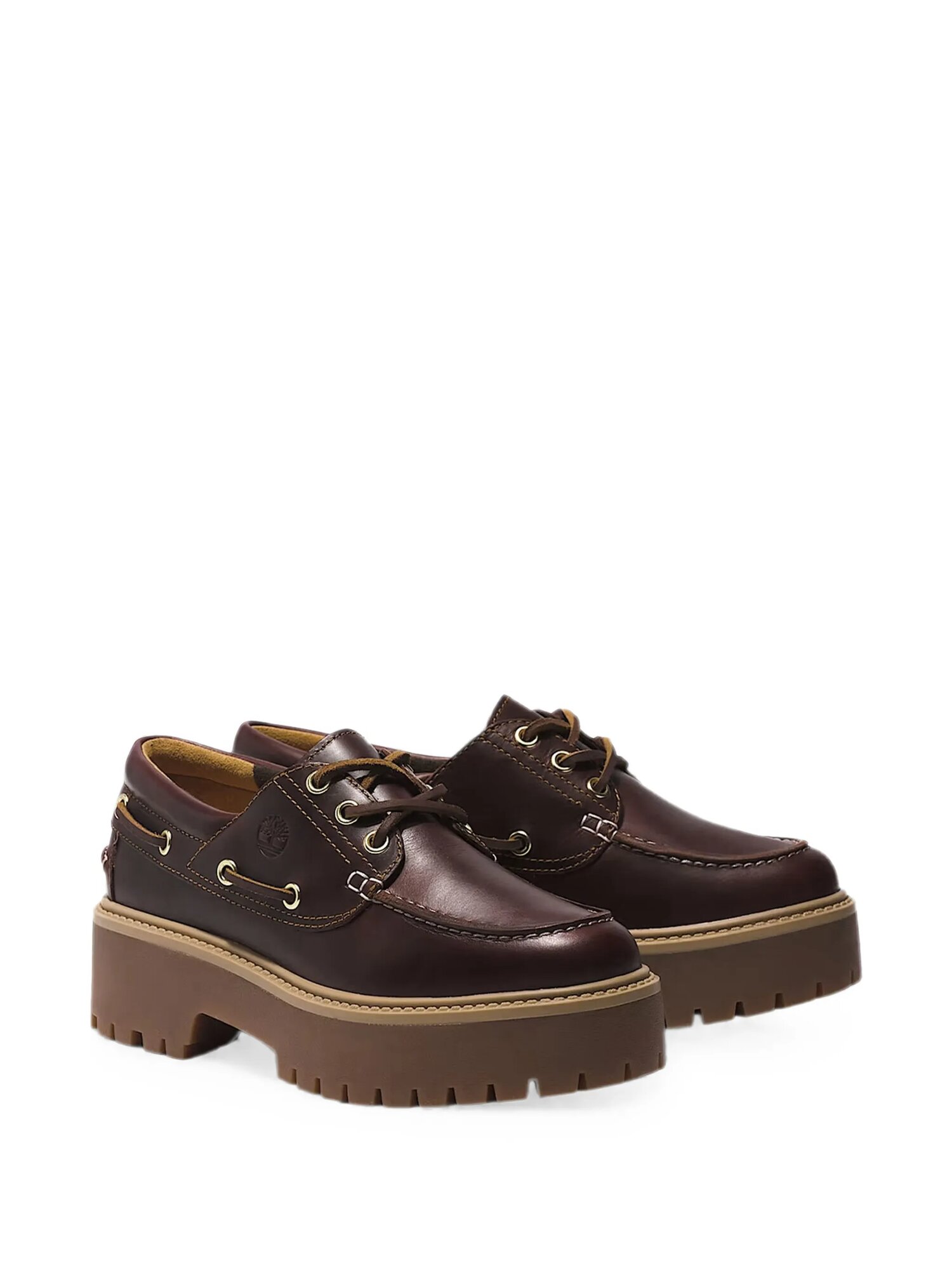 Лоферы Timberland Stone Street platform loafers, размер 8.5, коричневый — фото 1