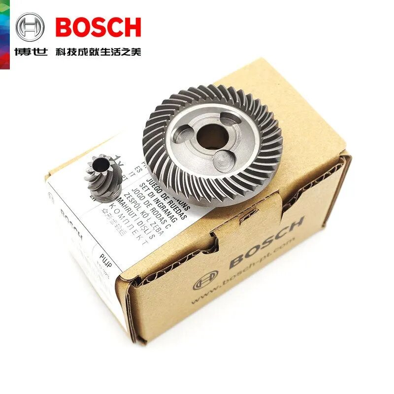 Оригинал Bosch GWS12-125S GWS12-150S GWS11-450P Шестерня угловой мельницы 1619P21178