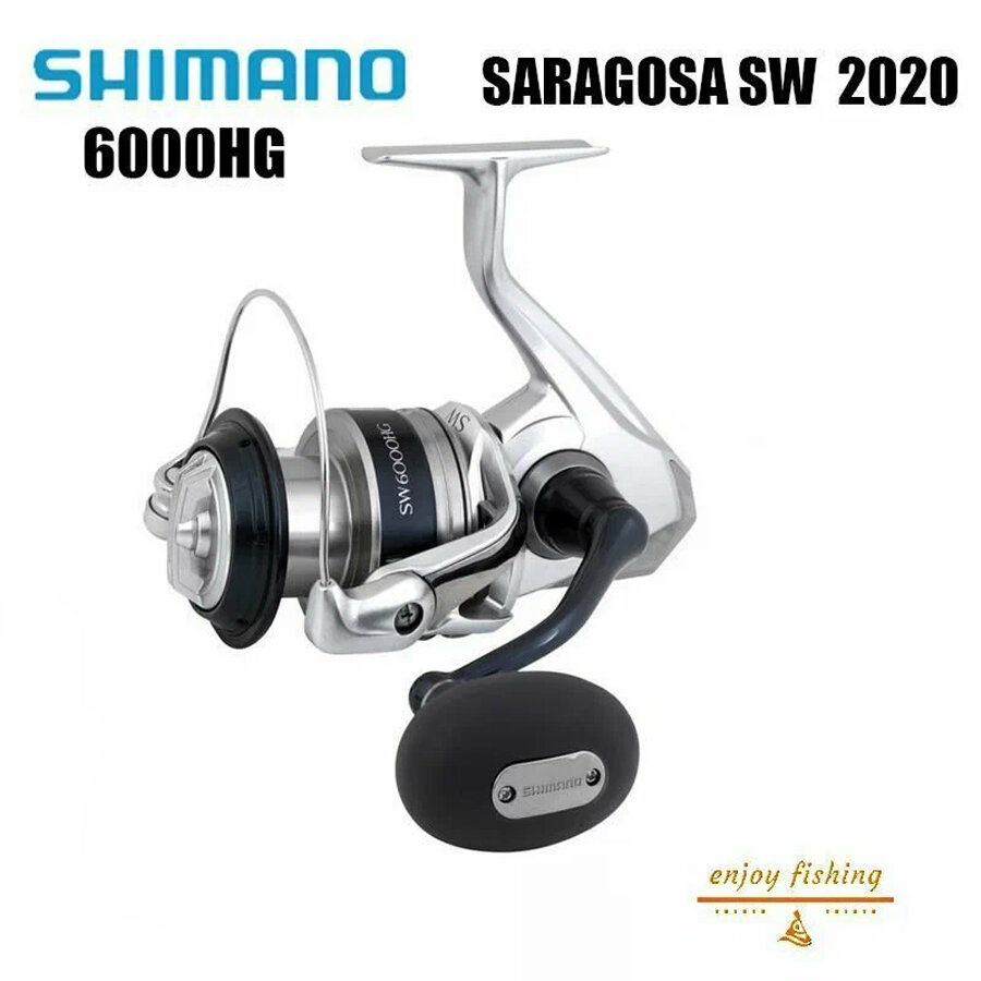 SHIMANO 2020 SARAGOSA SW 6000HG Спиннинговое катушка Подходит для Морская и пресной, Малайзия