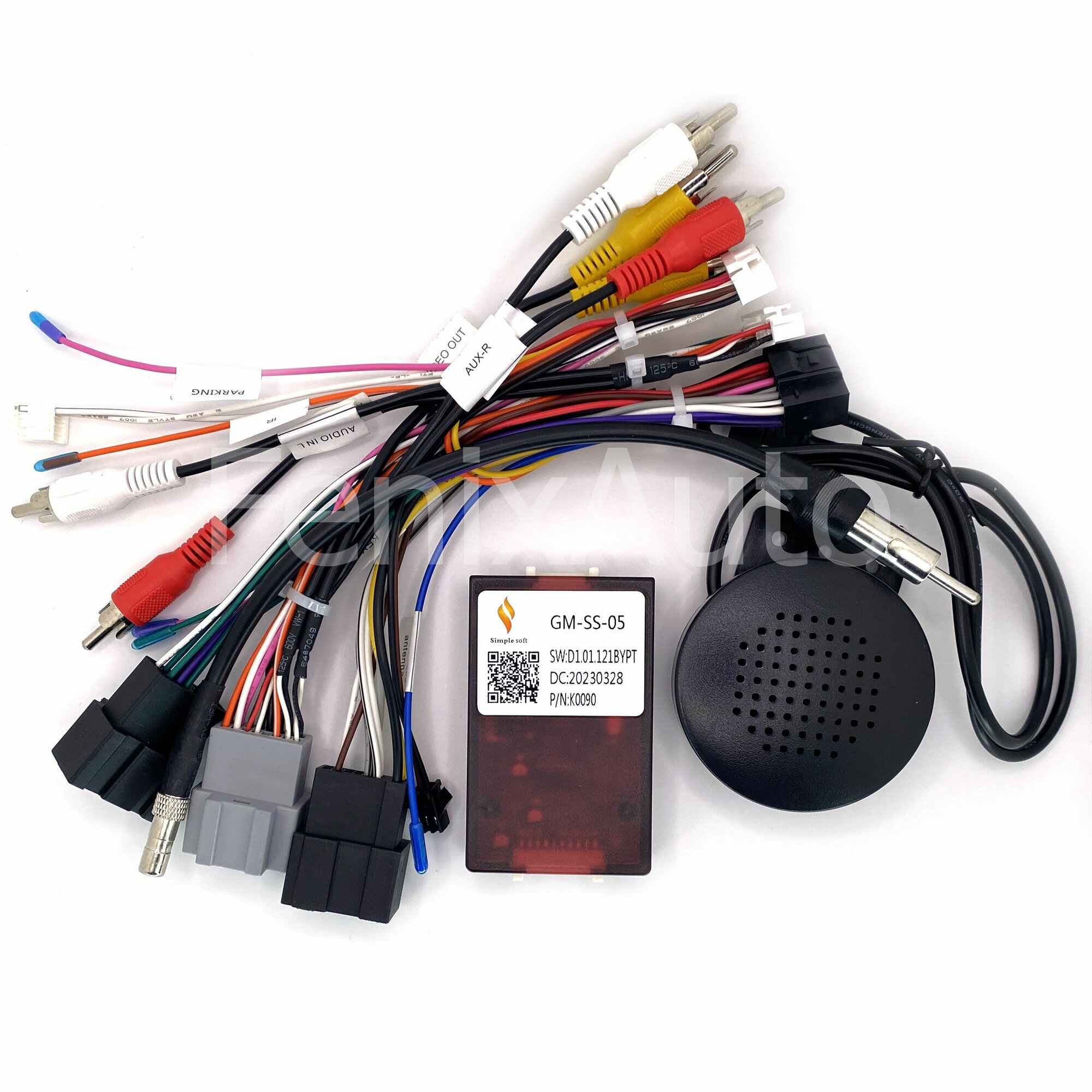 Разъем-переходник 16 pin с Canbus Chevrolet Tahoe GMT900 (2006-2014), Chevrolet Suburban, GMC Yukon, Hummer H2 (2007-2009)