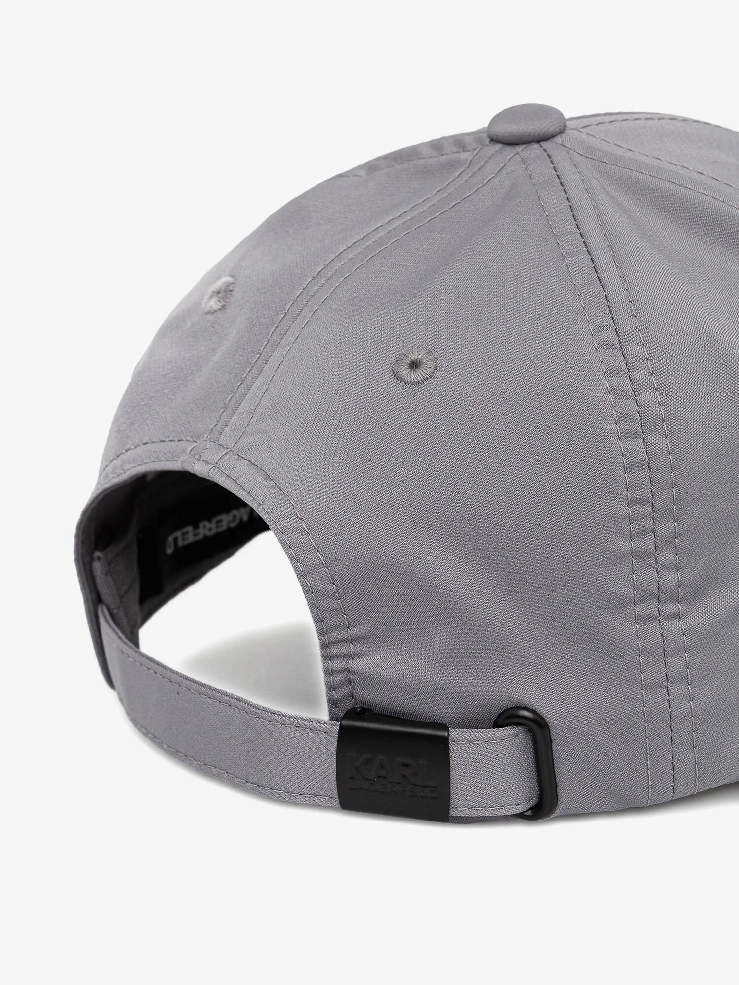 Кепка Karl Lagerfeld Ikonik Karl baseball cap для мальчиков, размер OneSize, серый — фото 1