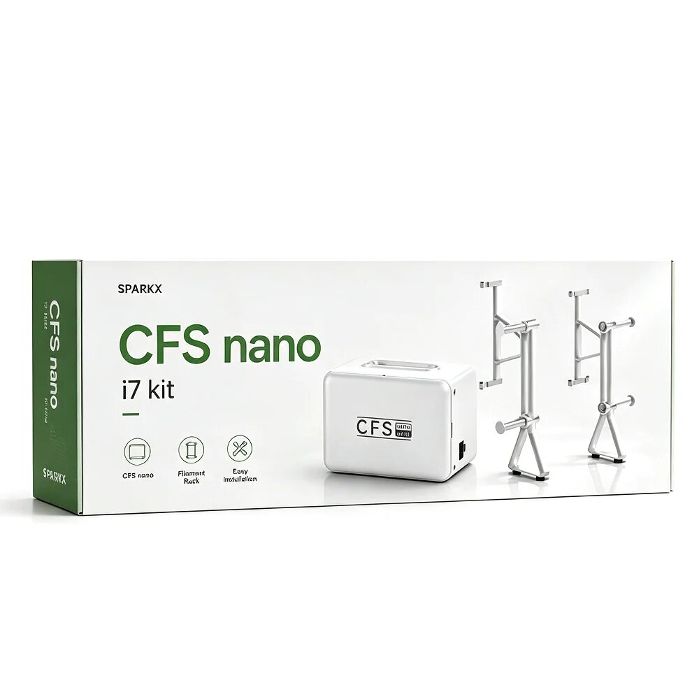 Creality CFS nano: многоцветная печать с автоматической подачей и снятием, подходит для i7.